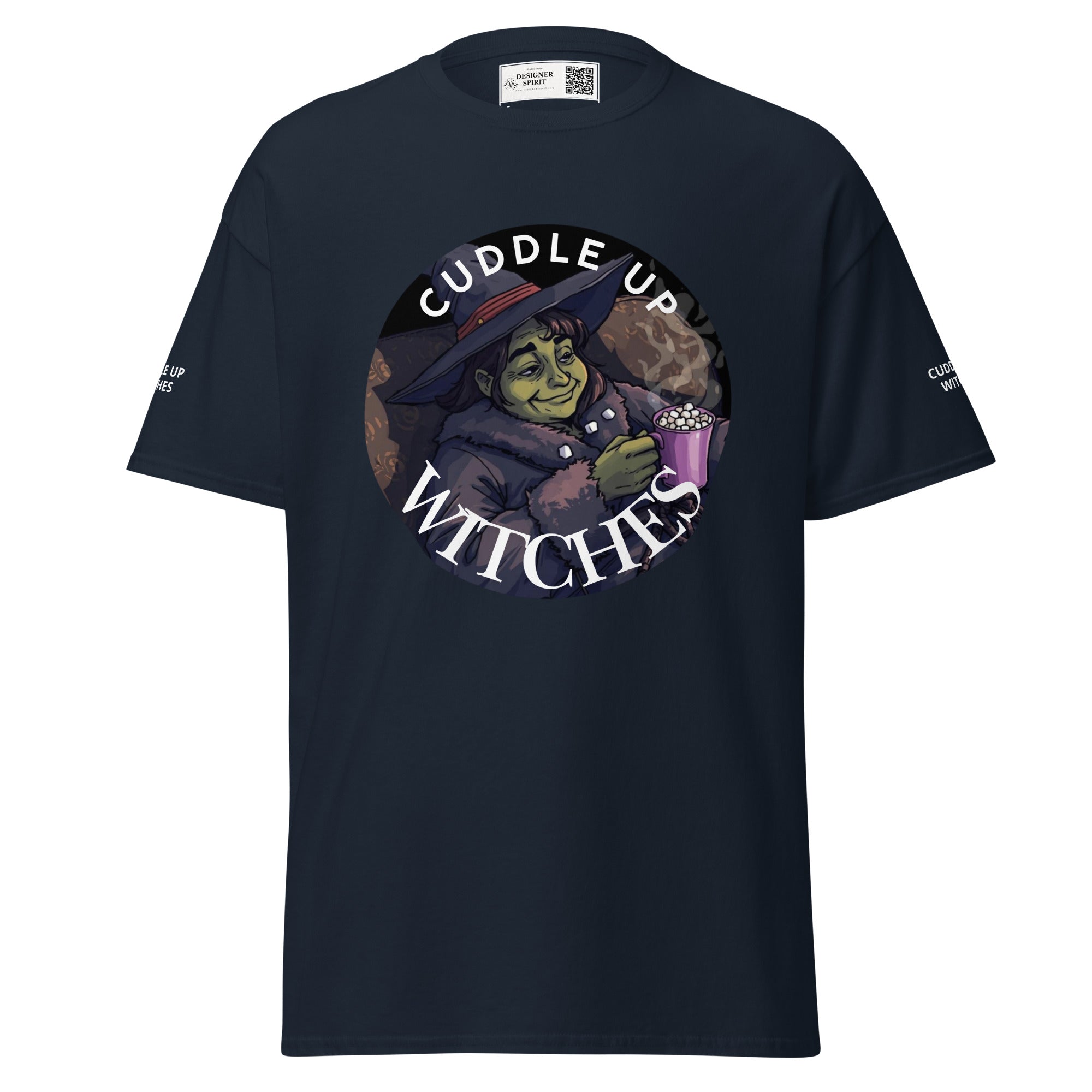 Cuddle Up Witches Classic Tee – DesignerSpirit